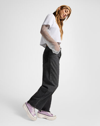 Converse Glitter Shoes - High Tops, Low Tops, Platforms & Heels ...