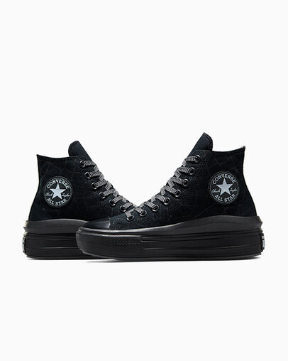 Chuck Taylor All Star Move Platform City Map Women's High Top Shoe ...