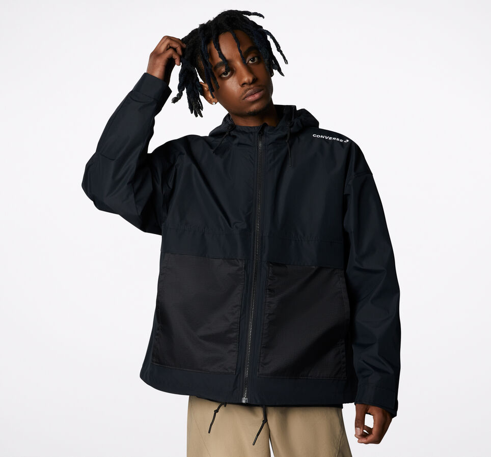 Convertible Polyester Down Jacket