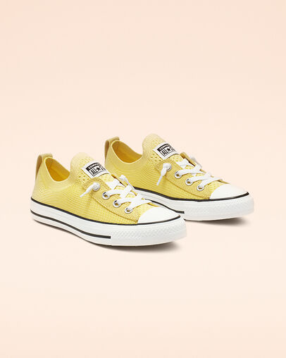 Yellow Converse Shoes: Low & High Top. Converse