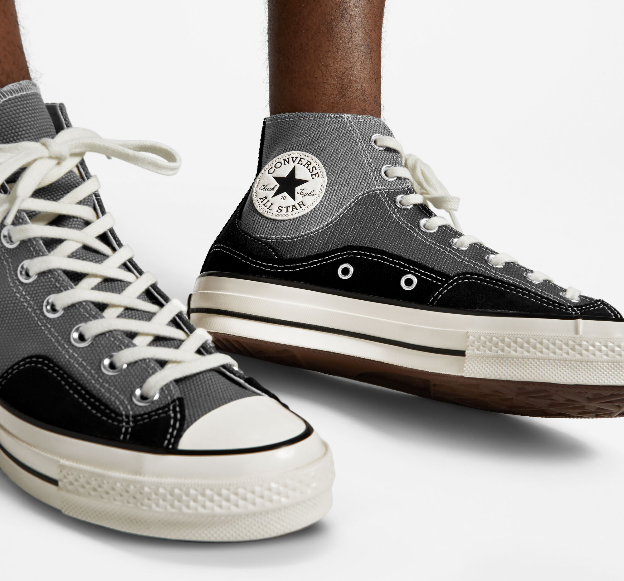 Chuck 70 Crafted Patchwork Unisex High Top Shoe. Converse.com