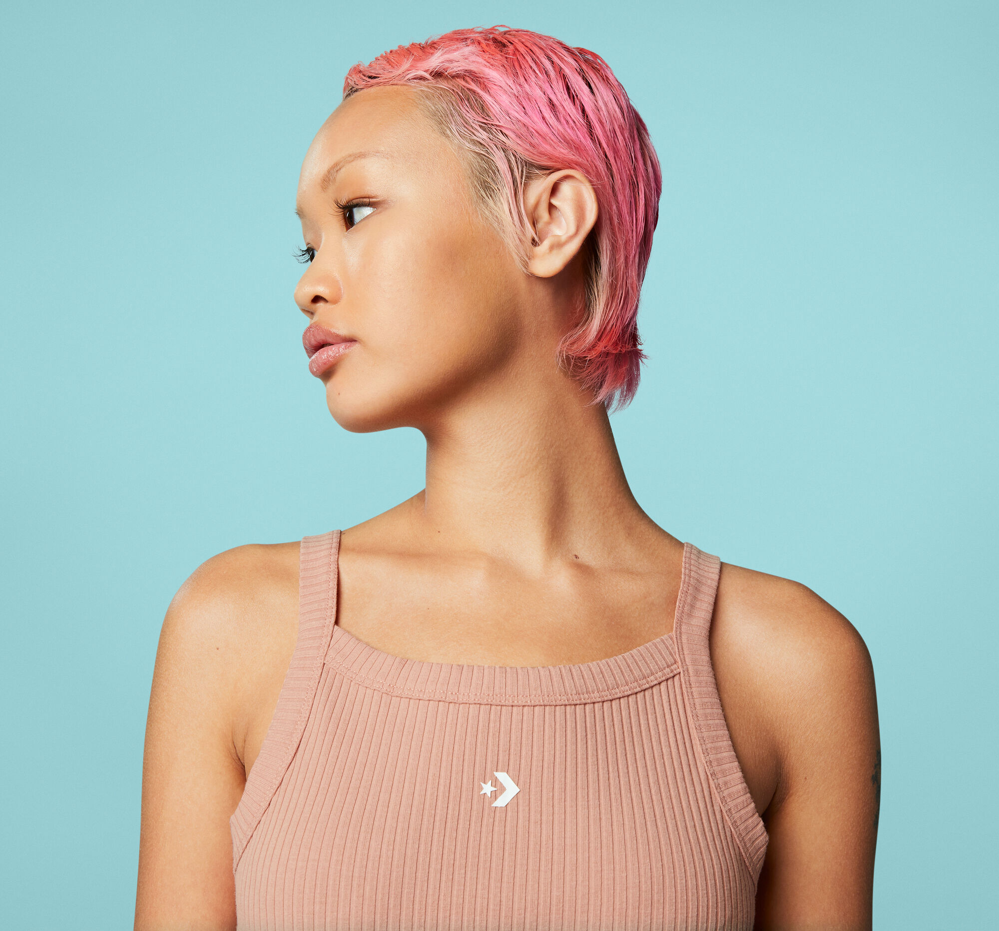 High Neck Tank Women's Tank Top. Converse.com