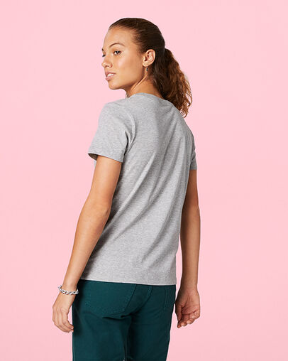 Chuck Taylor Patch Nova Crew Neck Short Sleeve T-Shirt Women's T-Shirt ...