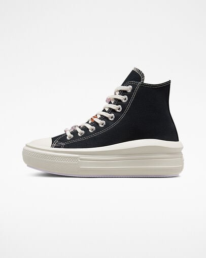 Chuck Taylor All Star Move Platform Pop Words Women's High Top Shoe ...