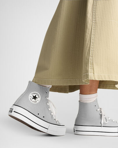 Grey Converse Shoes: Low Top, High Top & Platform Styles. Converse.com