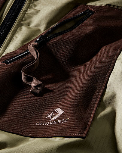 Converse x Patta Four-Leaf Clover Utility Reversible Padded Vest Unisex ...