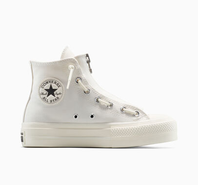 Chuck Taylor All Star Lift Platform Zipper Women's High Top Shoe ...
