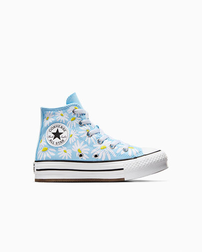 Chuck Taylor All Star Lift Platform Floral Little Kids High Top Shoe ...