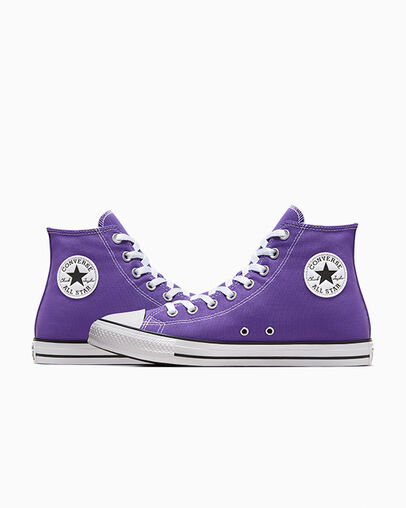 Chuck Taylor All Star Electric Purple High Top Shoe