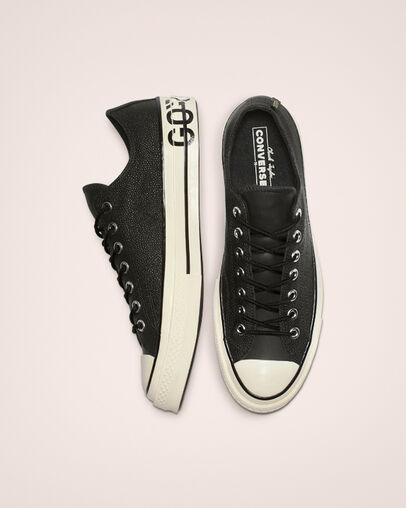 Leather Converse Shoes: Low & High Top. Converse