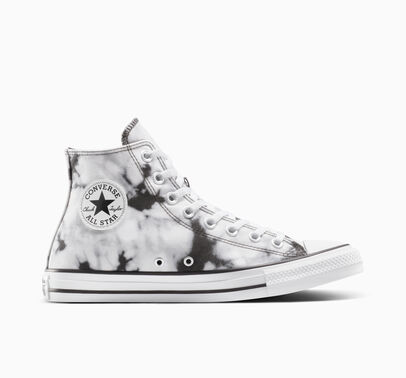converse tie dye platform