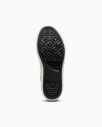 Chuck Taylor All Star EVA Lift Platform Gold Metallic Little Kids High ...