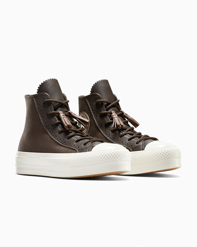 Brown Sneakers, Boots, and Platforms. Converse.com