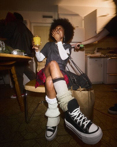 Chuck Taylor All Star Double Stack Shoes. Converse.com