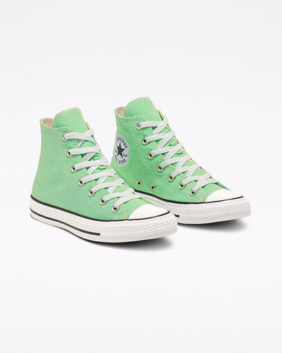 Green Converse Shoes: Low & High Top. Converse