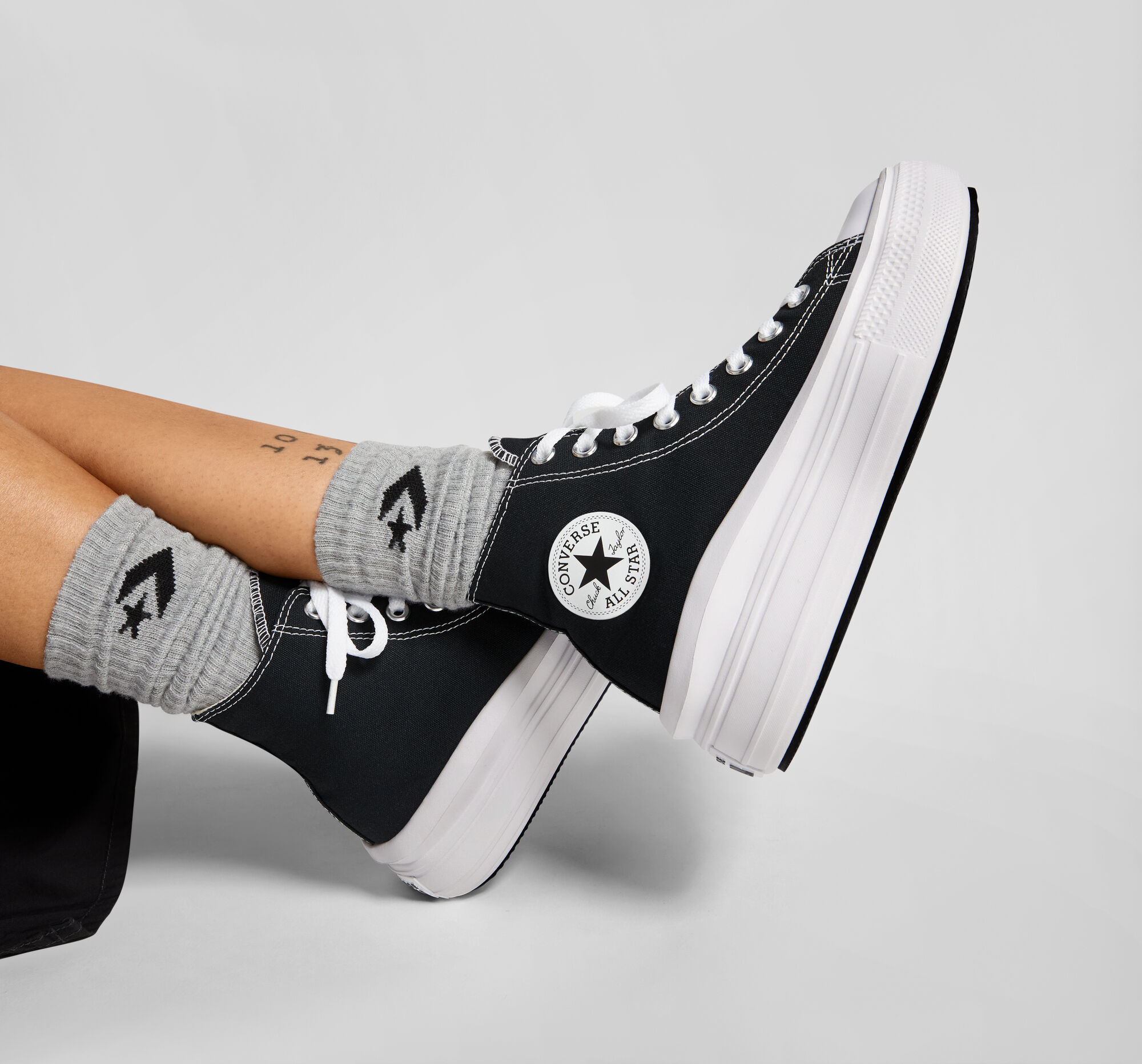 Chuck Taylor All Star Move Platform Women's High Top Shoe. Converse.com