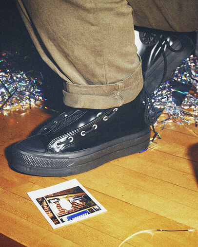 Chuck Taylor All Star Lift Platform Leather Women's High Top Shoe ...