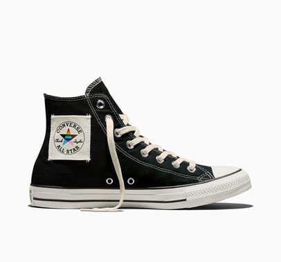 Chuck Taylor All Star Pride Patch Unisex High Top Shoe. Converse.com