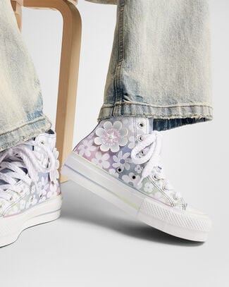 Chuck 70 Gradient Flowers Women's High Top Shoe. Converse.com