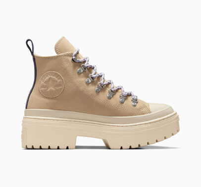 Chuck Taylor All Star Lugged Heel Waterproof Platform Women's High Top ...