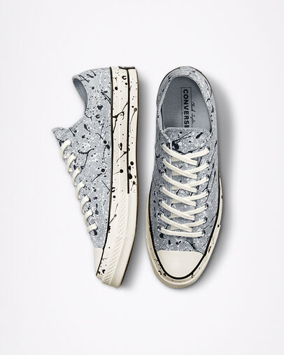 Chuck 70 Archive Paint Splatter Unisex Low Top Shoe. Converse.com