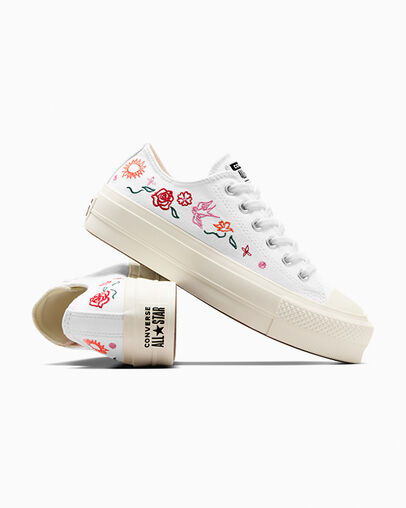 Embroidered Shoes & Apparel. Converse.com