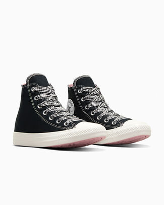 Chuck Taylor All Star Lift Platform Gingham Women's High Top Shoe ...