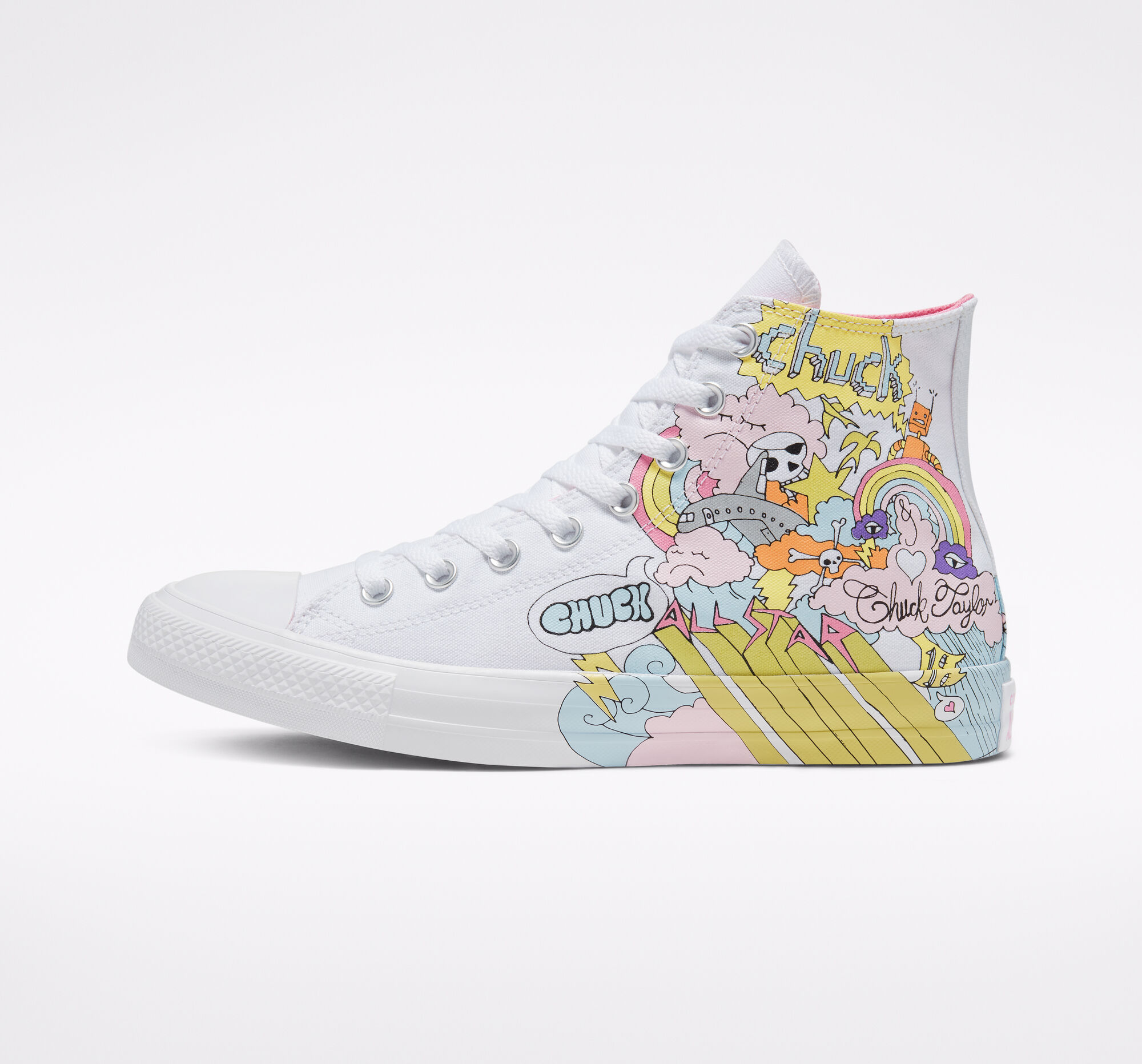 Converse Notebook Print Chuck Taylor All Star Unisex HighTopShoe ...