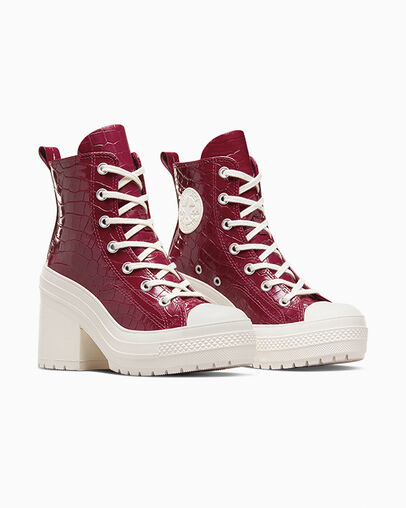 Chuck 70 De Luxe Heel Embossed Women's High Top Shoe. Converse.com