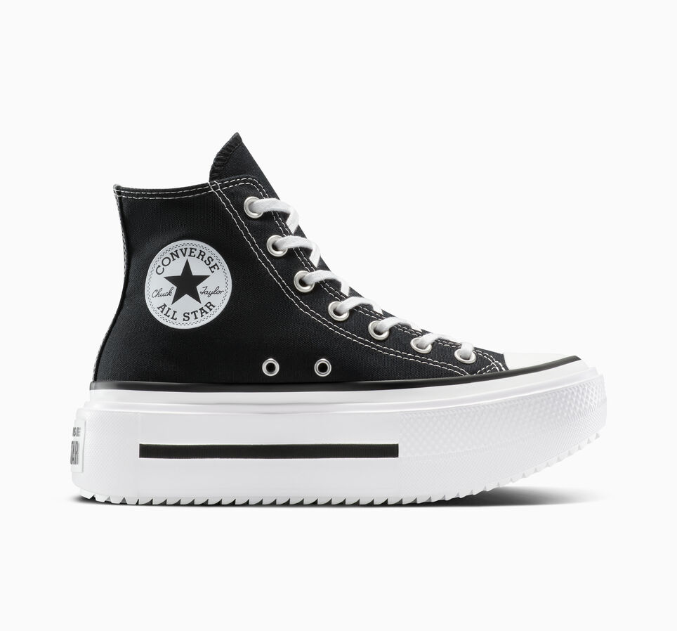 Chuck Taylor All Star Lift Double Stack Platform Canvas Unisex High Top ...