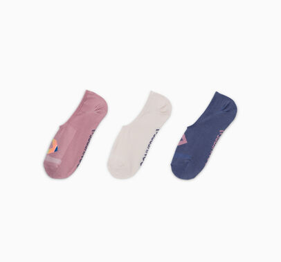 3-Pack Iridescent No-Show Socks Women's Socks. Converse.com