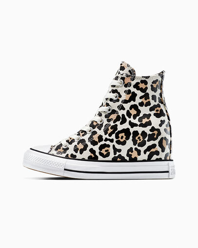 Chuck Taylor All Star Wedge Platform Leopard
