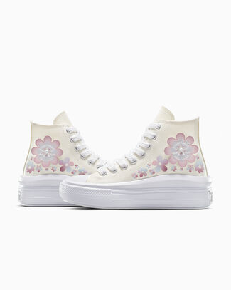 Chuck Taylor All Star Gradient Flowers Women's High Top Shoe. Converse.com