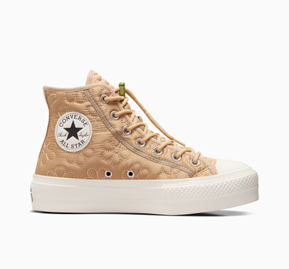 Chuck Taylor All Star Lift Platform Quilted Women's High Top Shoe ...