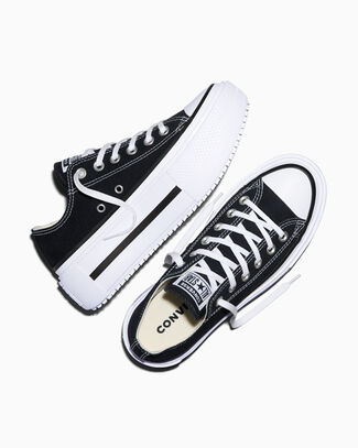 Chuck Taylor All Star Platform White Low Top Women's Shoe