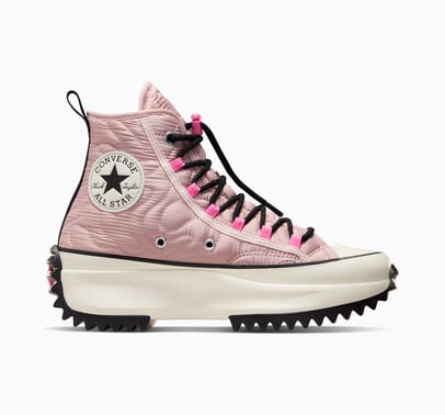 Run Star Hike Platform Quilted Women's High Top Shoe. Converse.com