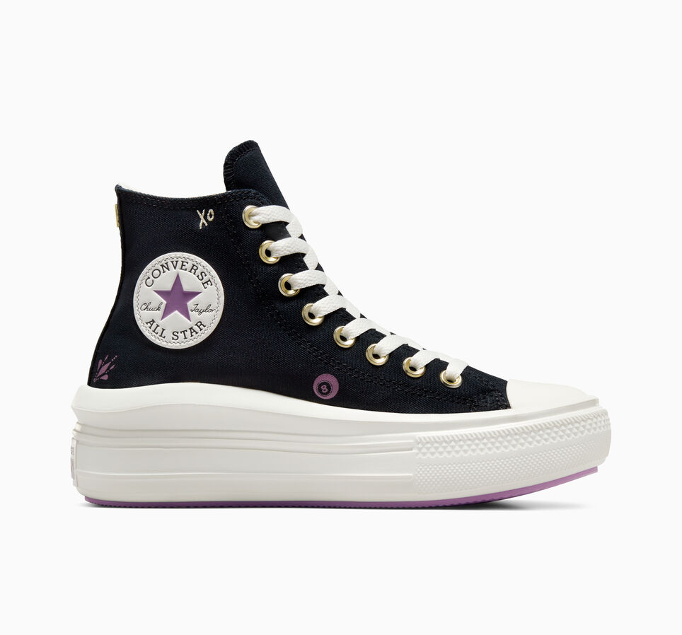 Chuck Taylor All Star Move Platform Tiny Tattoos Women's High Top Shoe ...