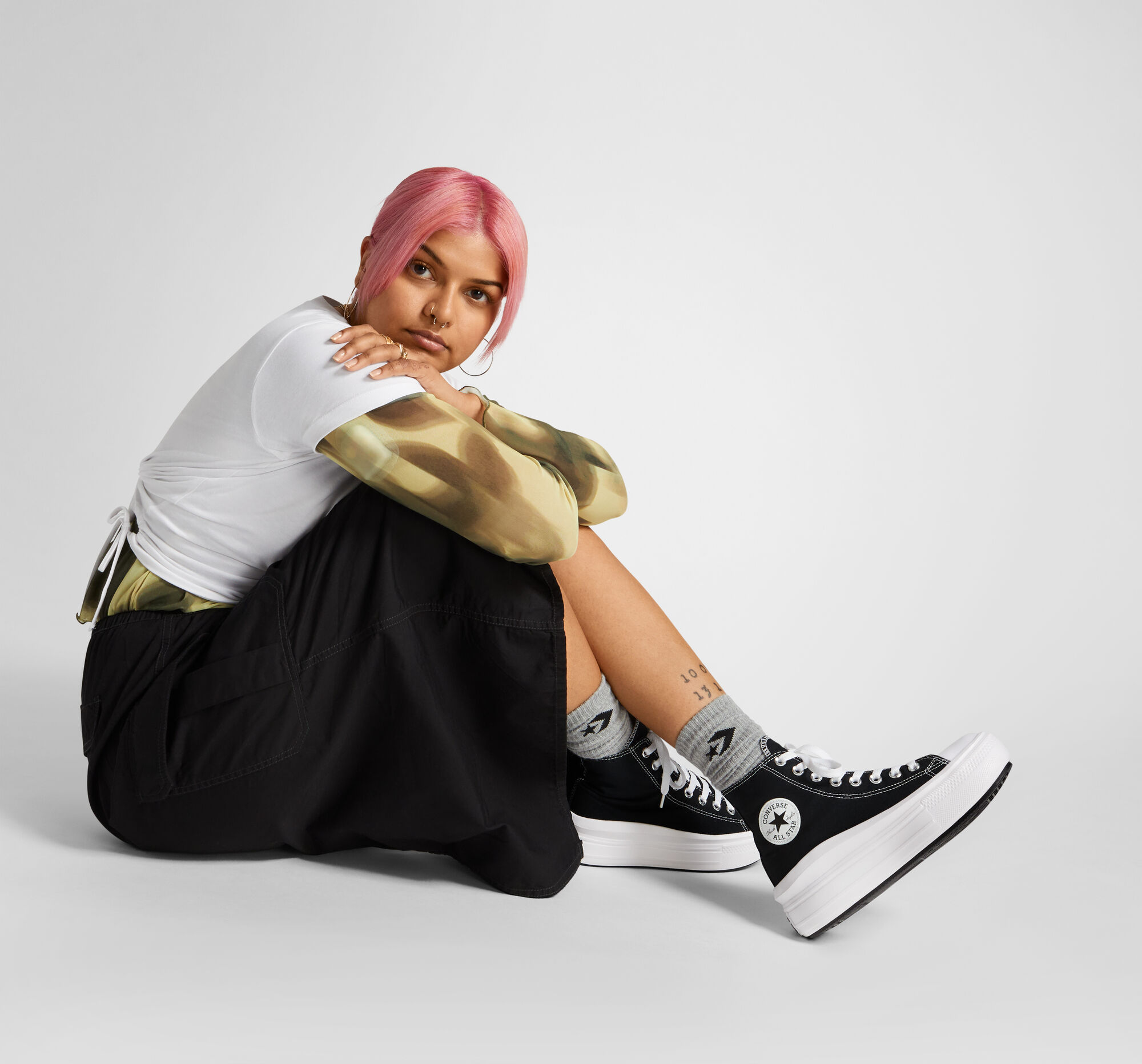 Chuck Taylor All Star Move Platform Women's High Top Shoe. Converse.com