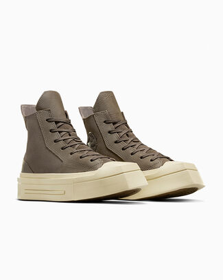 Chuck 70 De Luxe Squared Unisex High Top Shoe. Converse.com