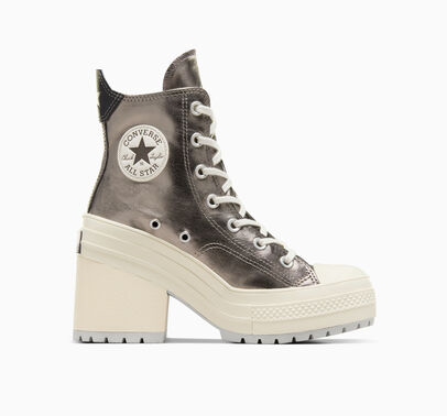 Chuck 70 De Luxe Heel Metallic Women's High Top Shoe. Converse.com