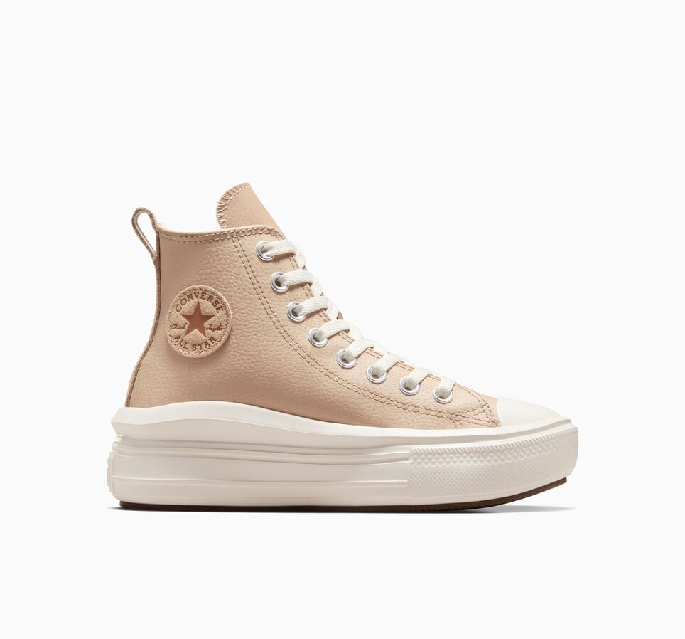 Chuck Taylor All Star Move Leather Big Kids High Top Shoe. Converse.com