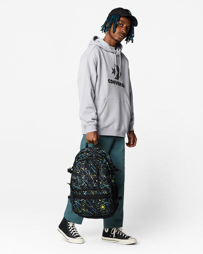 Patterned Straight Edge Backpack Unisex Backpack. Converse.com