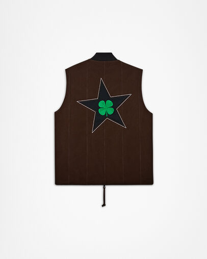 Converse x Patta Four-Leaf Clover Utility Reversible Padded Vest Unisex ...