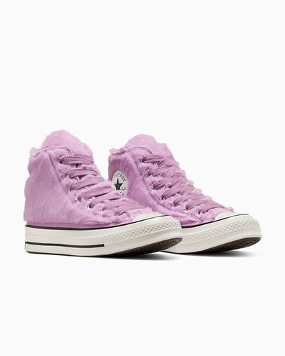 Chuck 70 Faux Fur Women's High Top Shoe. Converse.com