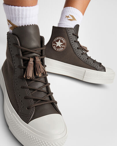 Brown Sneakers, Boots, and Platforms. Converse.com