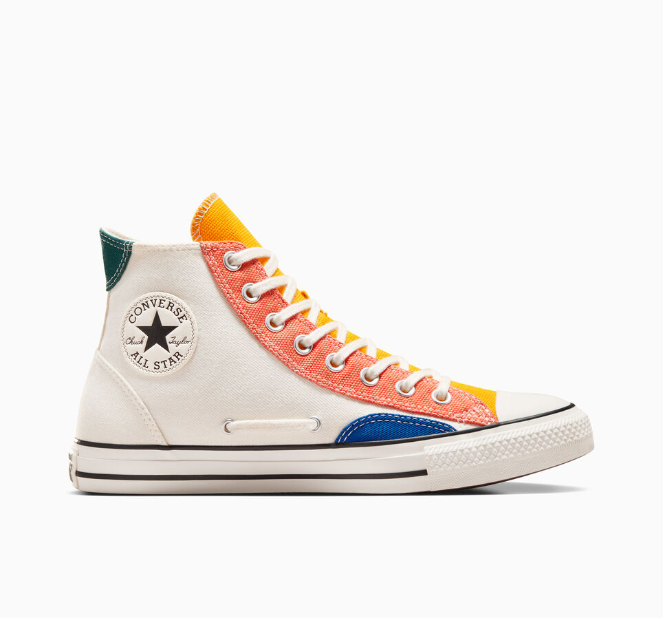 Chuck Taylor All Star Patchwork Unisex High Top Shoe. Converse.com