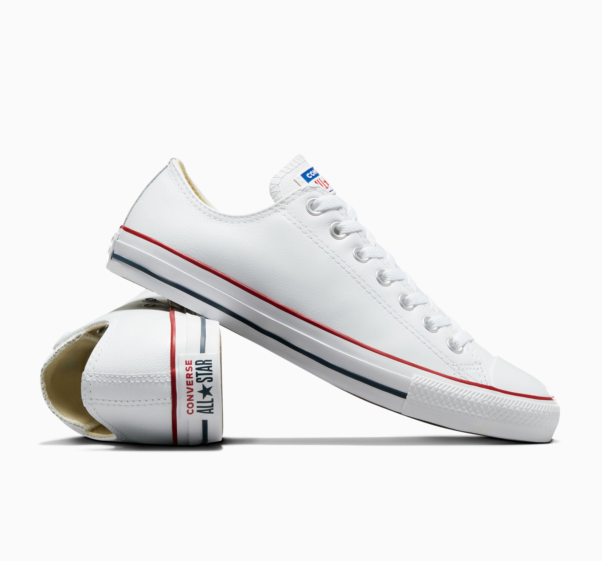 Chuck Taylor All Star Leather Unisex Low Top Shoe. Converse.com