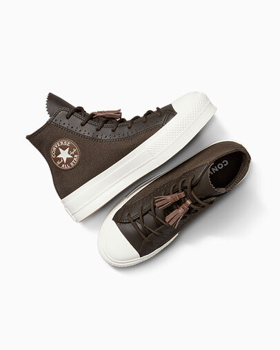 Brown Sneakers, Boots, and Platforms. Converse.com