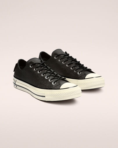 Leather Converse Shoes: Low & High Top. Converse