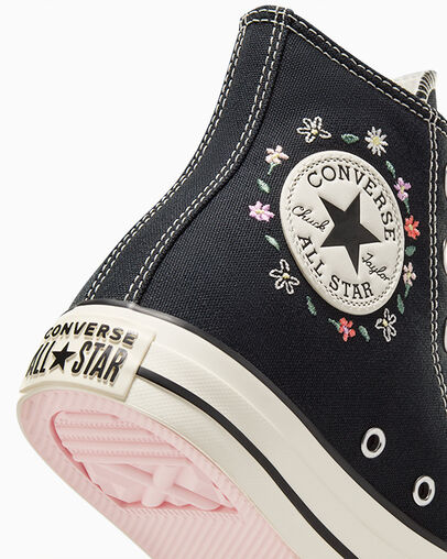Chuck Taylor All Star Embroidered Little Flowers Women's High Top Shoe ...